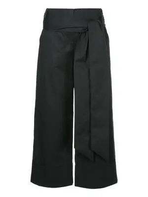 DEMOO PARKCHOONMOO Belted Wide Leg Pants