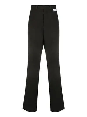 Off-White Tailored Straight-leg Trousers - Black