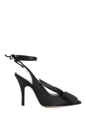 Attico Ankle-wrap Pumps - Black