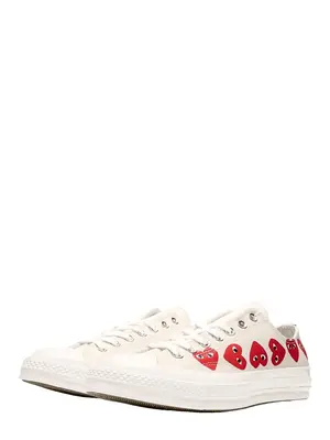 CONVERSE X COMME DES GARONS PLAY Chuck 70 Ox Sneakers - White