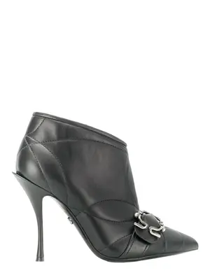 Dolce & Gabbana Quilted Leather Booties - Black