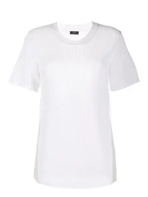 JOSEPH Mesh Knit T-shirt - White