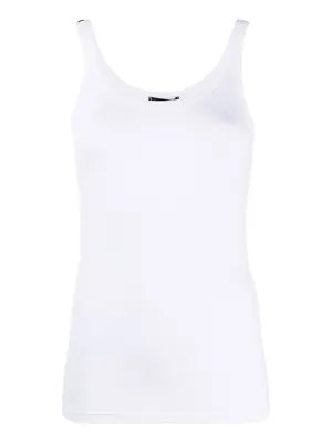 Dolce & Gabbana Dolce & Gabbana Fine-Rib Tank Top White