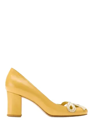 STUDIO CHOFAKIAN Audrey Pumps - Yellow