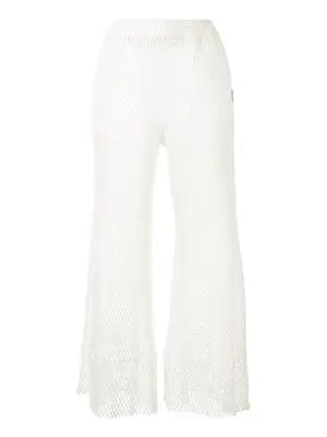 MIHARA YASUHIRO Flared Mesh Trousers