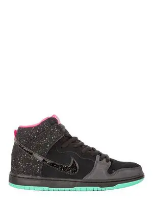 Nike Sb Dunk High Premium Northern Lights Sneakers - Black