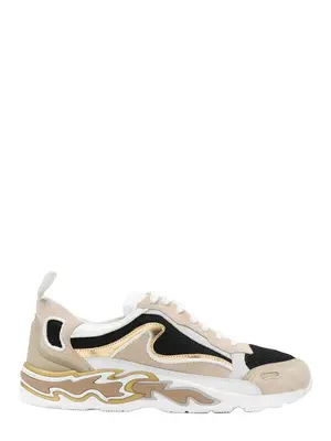 Sandro Flame Sneakers - Neutrals