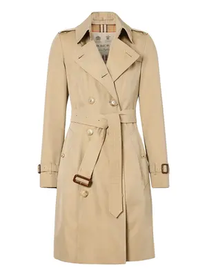Burberry Chelsea Heritage Double-breasted Trench Coat - Neutrals