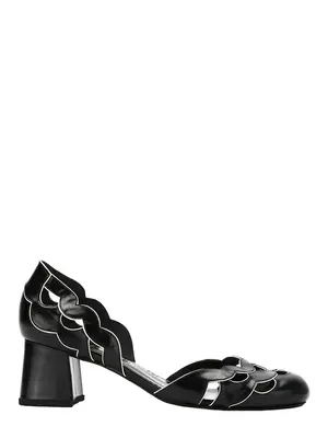 STUDIO CHOFAKIAN Leather Pumps - Black