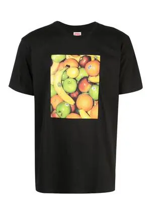 Supreme Fruit Photograph-print T-shirt - Black