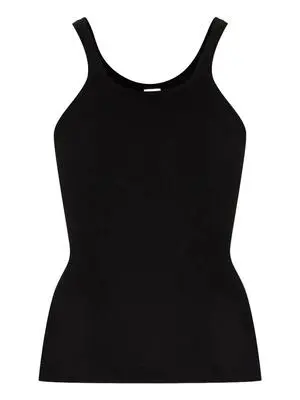 RE/DONE Ribbed Tank Top - Black