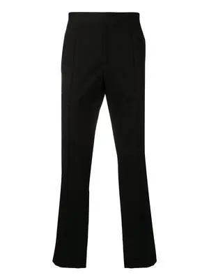 YANG LI Zipped Pocket Straight Trousers - Black