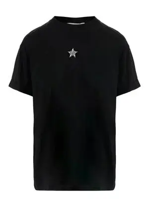 Stella McCartney Embellished Star T-shirt - Black