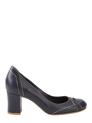 STUDIO CHOFAKIAN Leather Pumps - Purple