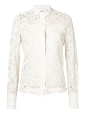 PHILOSOPHY DI LORENZO SERAFINI Philosophy Di Lorenzo Serafini Lace Button Shirt