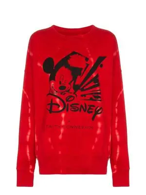 Faith Connexion Disney X Mickey Mouse Sweatshirt - Red