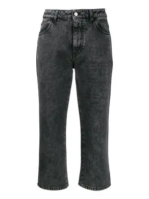 Philosophy Di Lorenzo Serafini Cropped Denim Jeans - Grey