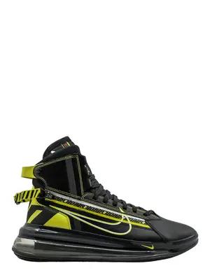 Nike Air Max 720 Saturn As Qs High-top Sneakers - Black
