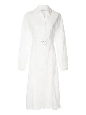 ALICE MCCALL Cloud Obscurity Embroidered Trench Coat