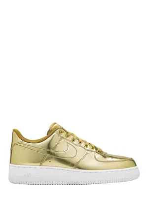 Nike Air Force 1 Sp Metallic Sneakers - Gold