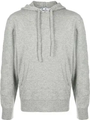 OFF-WHITE Off-White Diagonal Stripe Cashmere Hoodie