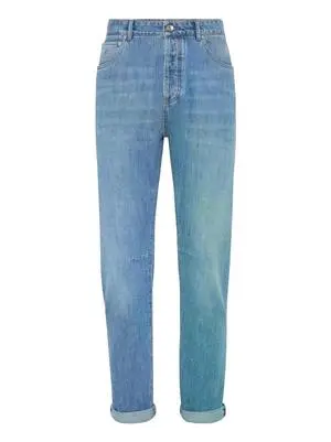 BRUNELLO CUCINELLI Stonewashed Straight-Leg Jeans