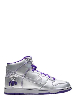 Nike Dunk High Premium Dinosaur Jr Sneakers - Silver