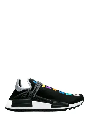 Adidas X Pharrell Williams Hu Nmd Tr Breathe/walk Sneakers - Black