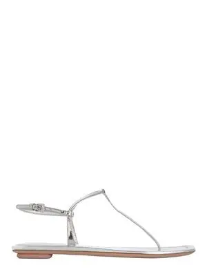 Prada Thong Sandals - Silver