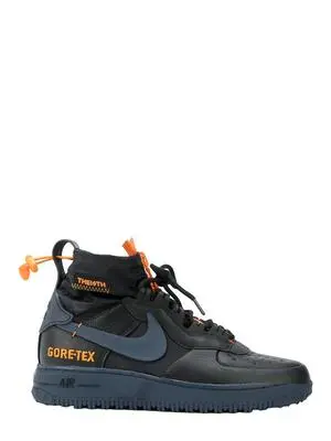 Nike Air Force 1 Wtr Gore-tex High-top Sneakers - Black