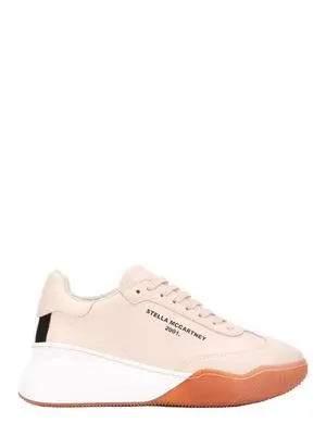 Stella McCartney STELLA MCCARTNEY Loop Lace-Up Flatform Sneakers Neutrals