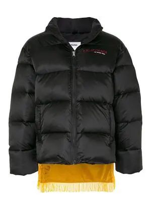 DOUBLET Doublet Fringed Puffer Coat