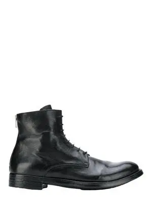Officine Creative Lace-up Ankle Boots - Black