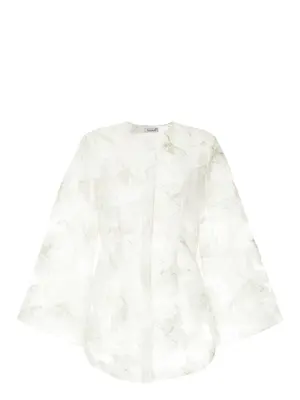 BAMBAH Dahlia Button-up Shirt - White