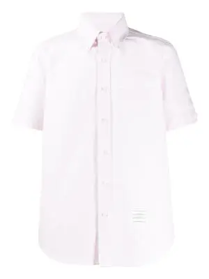 THOM BROWNE Satin Weave 4-bar Shirt