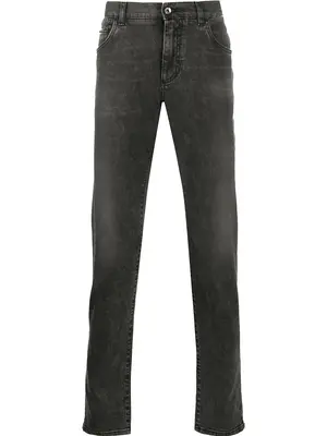 Dolce & Gabbana Slim-cut Jeans - Grey