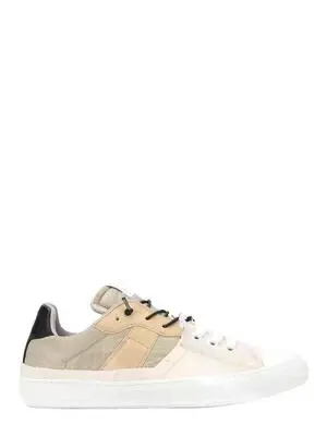 MAISON MARGIELA Panelled Leather Sneakers - Green