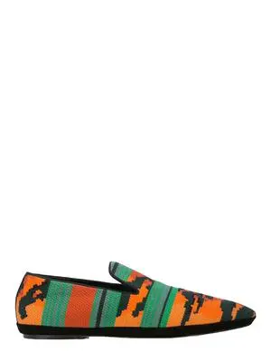 Loewe Tiger Woven Slippers - Orange