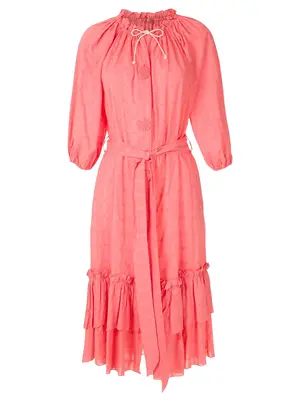 CLUBE BOSSA Valerie Midi Dress - Pink