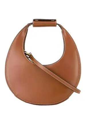Staud Moon Small Shoulder Bag - Brown