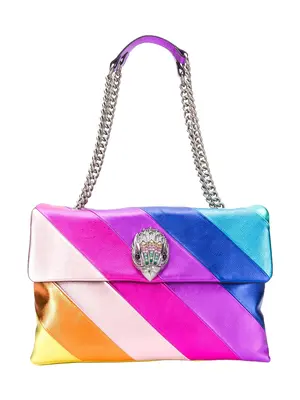 Kurt Geiger Kensington Rainbow Shoulder Bag - Pink