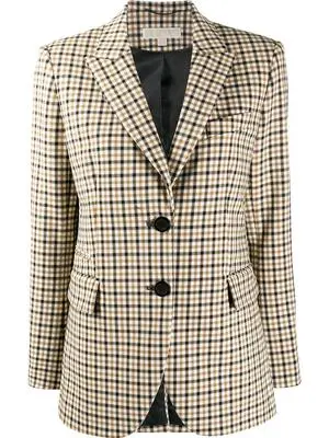 MICHAEL KORS MICHAEL Michael Kors Checked Blazer