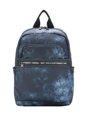 DIESEL® Printed Backpack - Black