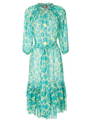 CLUBE BOSSA Valerie Midi Dress - Green