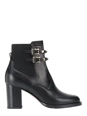 Valentino Garavani 70mm Rockstud Ankle Boots - Black