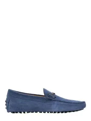 TOD'S Suede Loafers - Blue