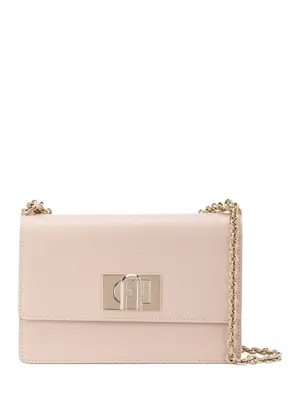 Furla 1927 Flip Lock Crossbody Bag - Neutrals