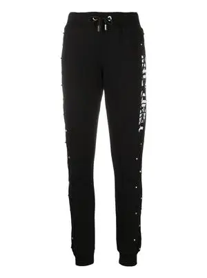 Philipp Plein Logo-print Track Pants - Black