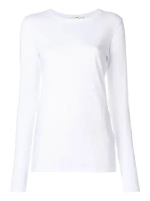 Rag & Bone Slim-fit Longsleeved T-shirt - White