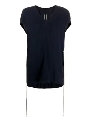 Rick Owens Gathered Waist Tunic - Blue